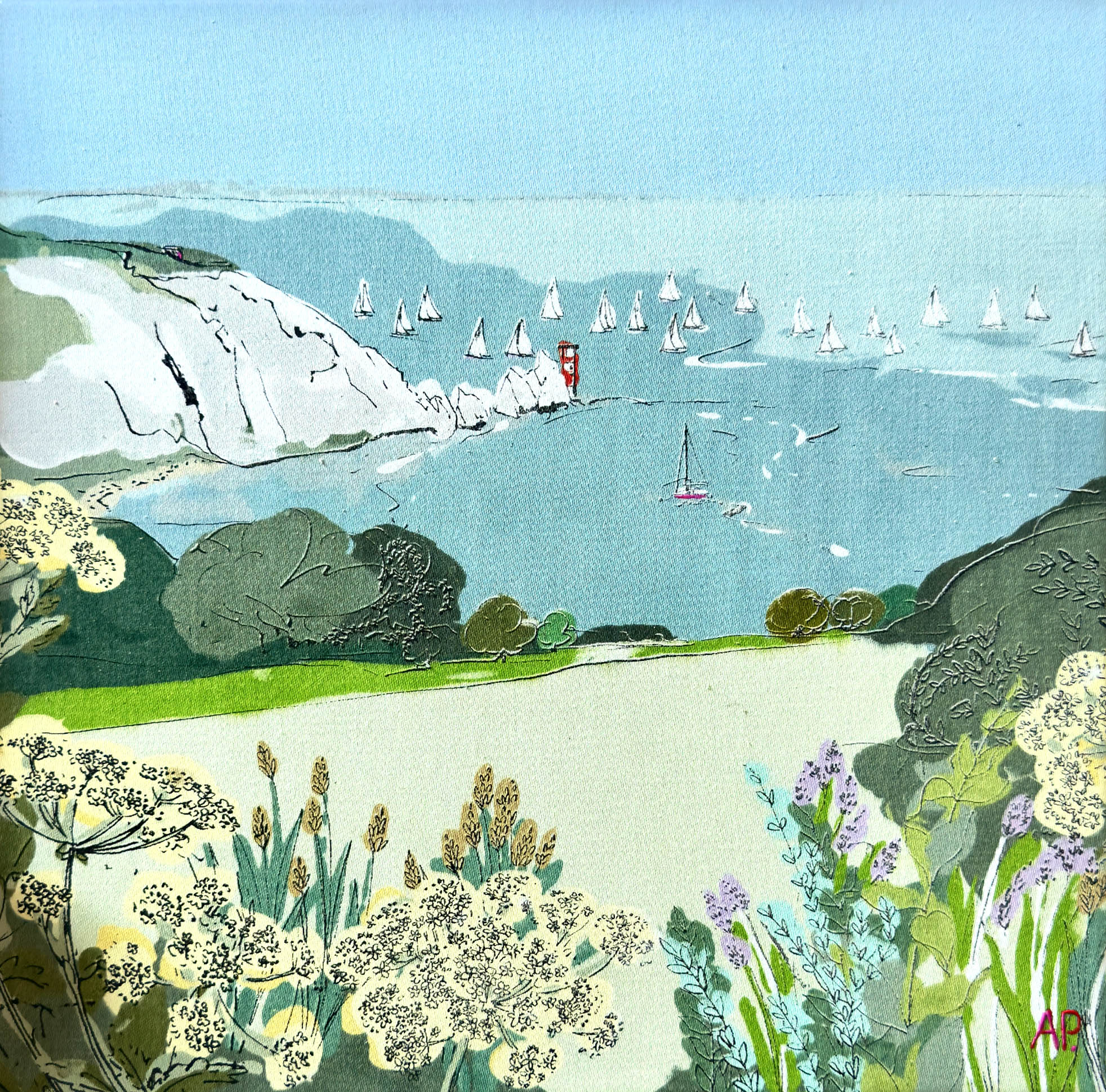 Walking the Needles Coastline - Hatch Gallery